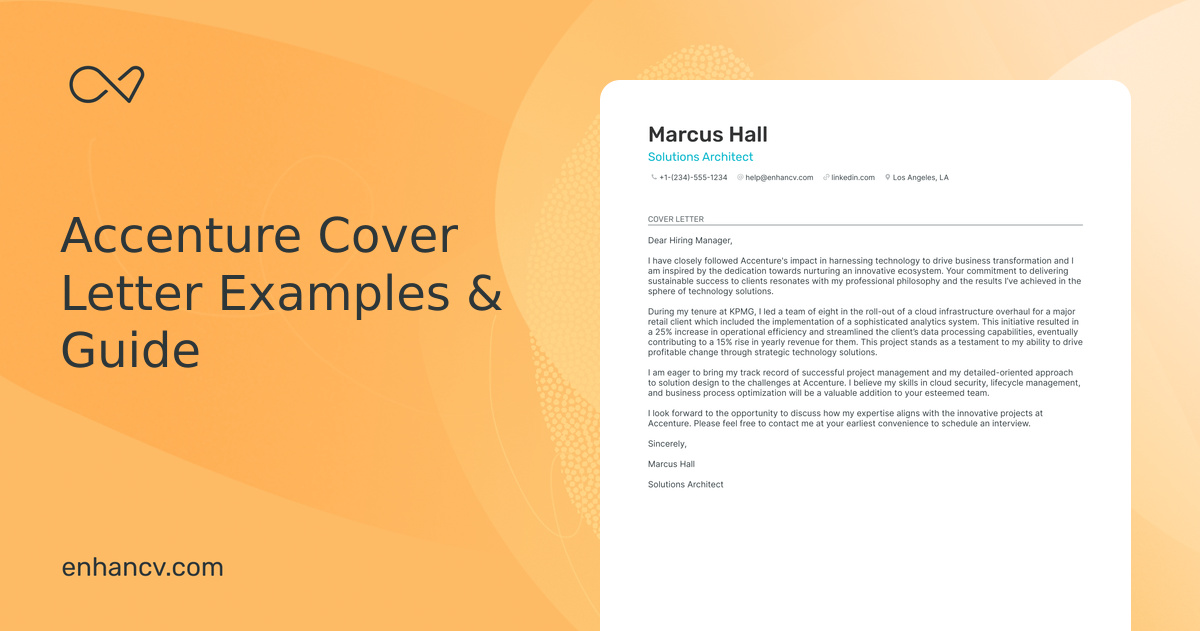 5 Professional Accenture Cover Letter Examples and Template for 2026 ...