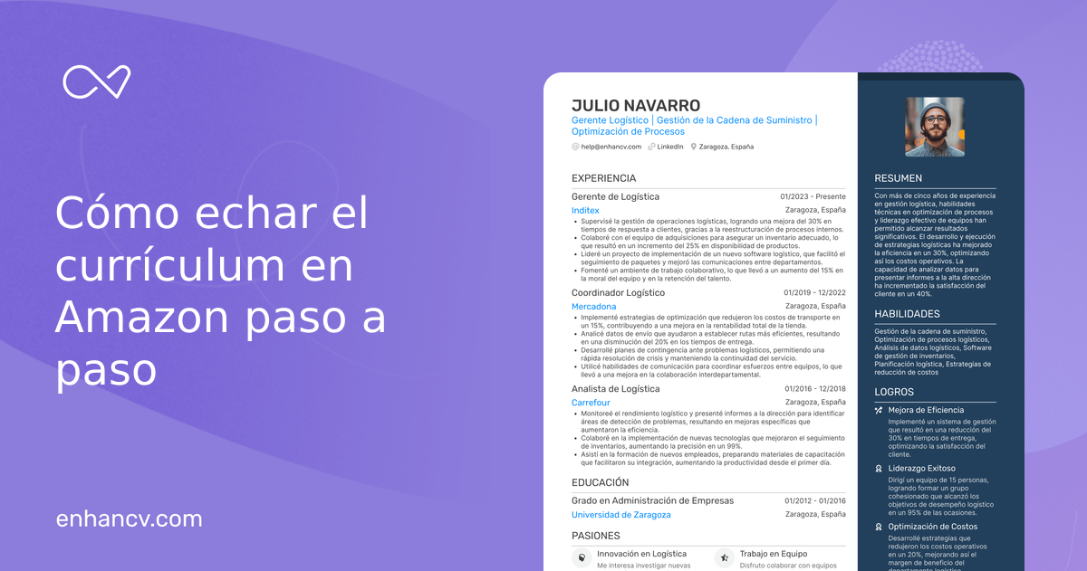 Echar el Currículum en Amazon: ¿Cómo hacerlo en 2026?