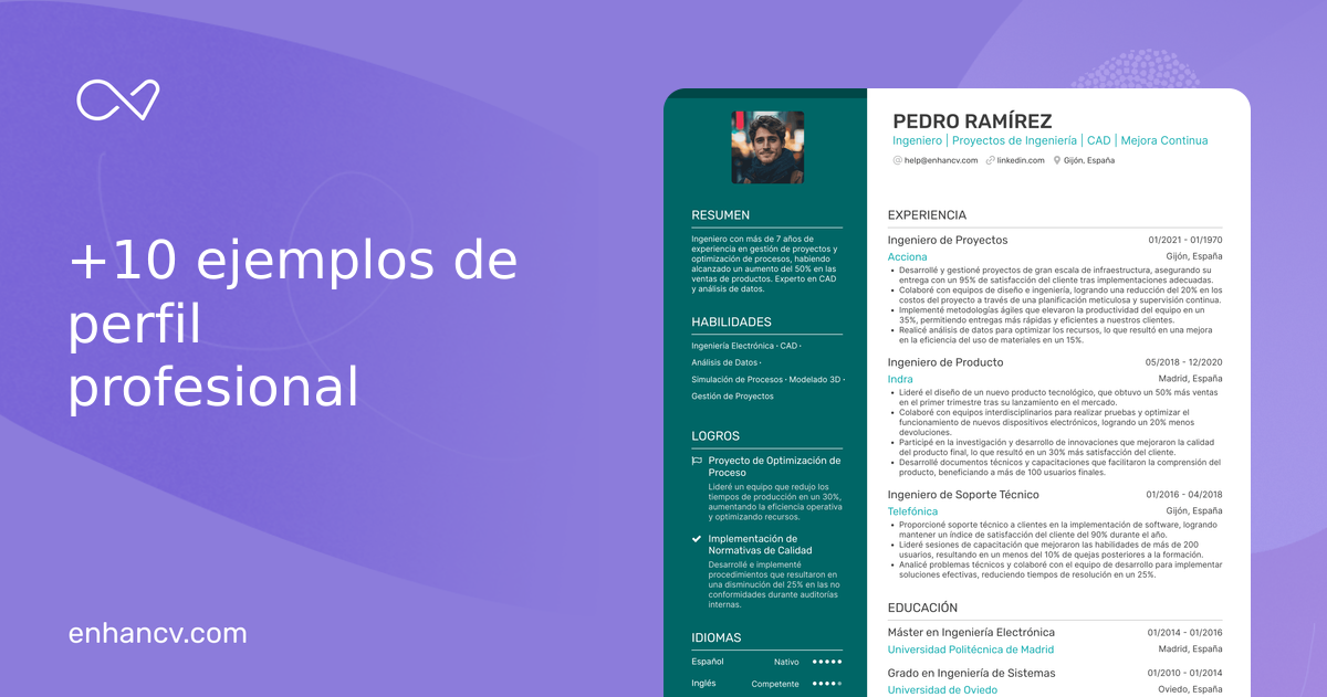 Perfil Profesional: Ejemplos + Tips Para Destacar (2026)