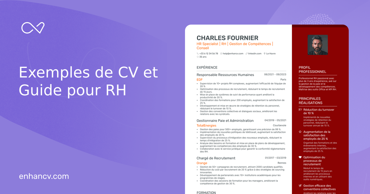 CV RH : Modèles et Conseils pour Booster Votre Carrière